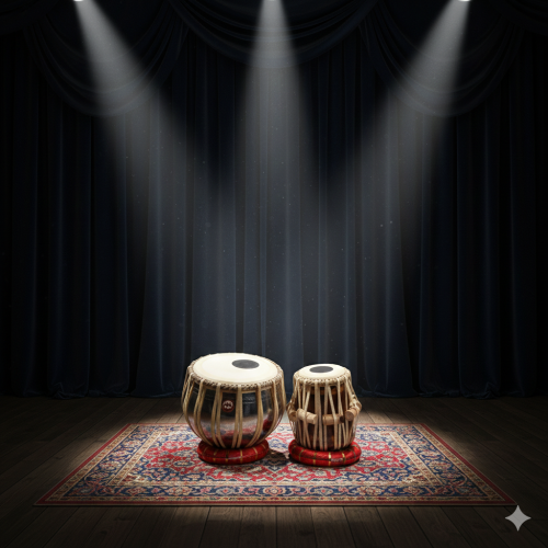 Original Bina Tabla Drum Set Basic Tabla Set Copper Bayan Professional ...