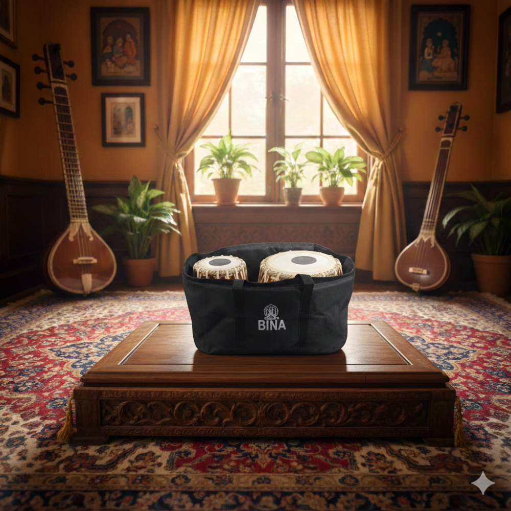 Original Bina Tabla Drum Set Basic Tabla Set Copper Bayan Professional ...